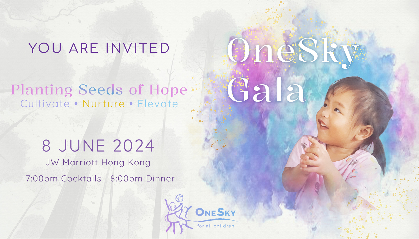 OneSky Hong Kong Gala 2024 - Planting Seeds of Hope - OneSky